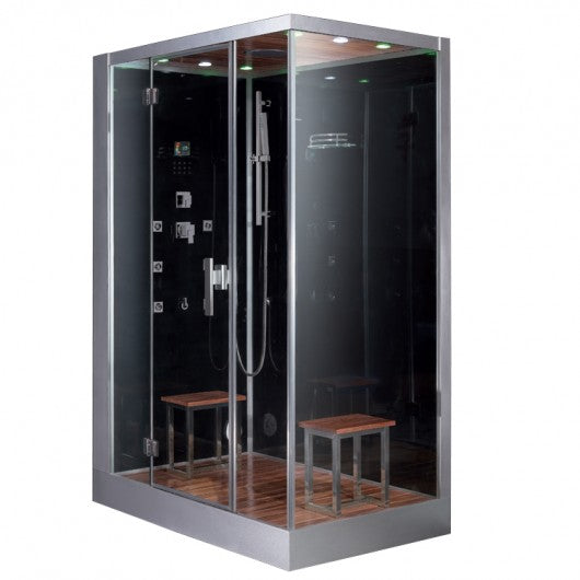 Platinum DZ961F8L 2 Person Steam Shower- Black